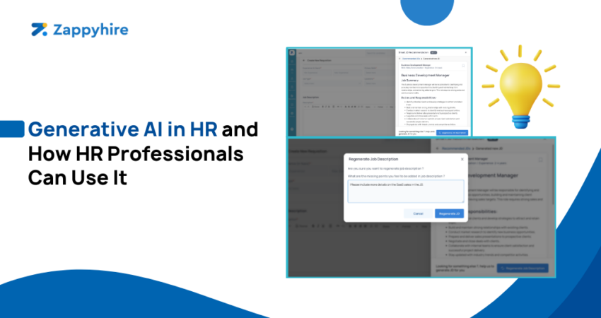 What is Generative AI in HR and How Can HR Professionals Use It