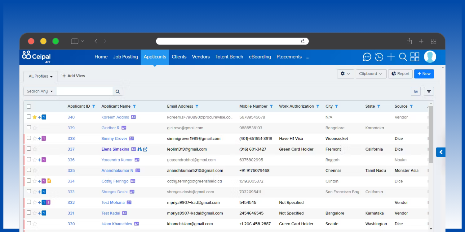 Top 10 Applicant Tracking System (ATS) in India for 2025